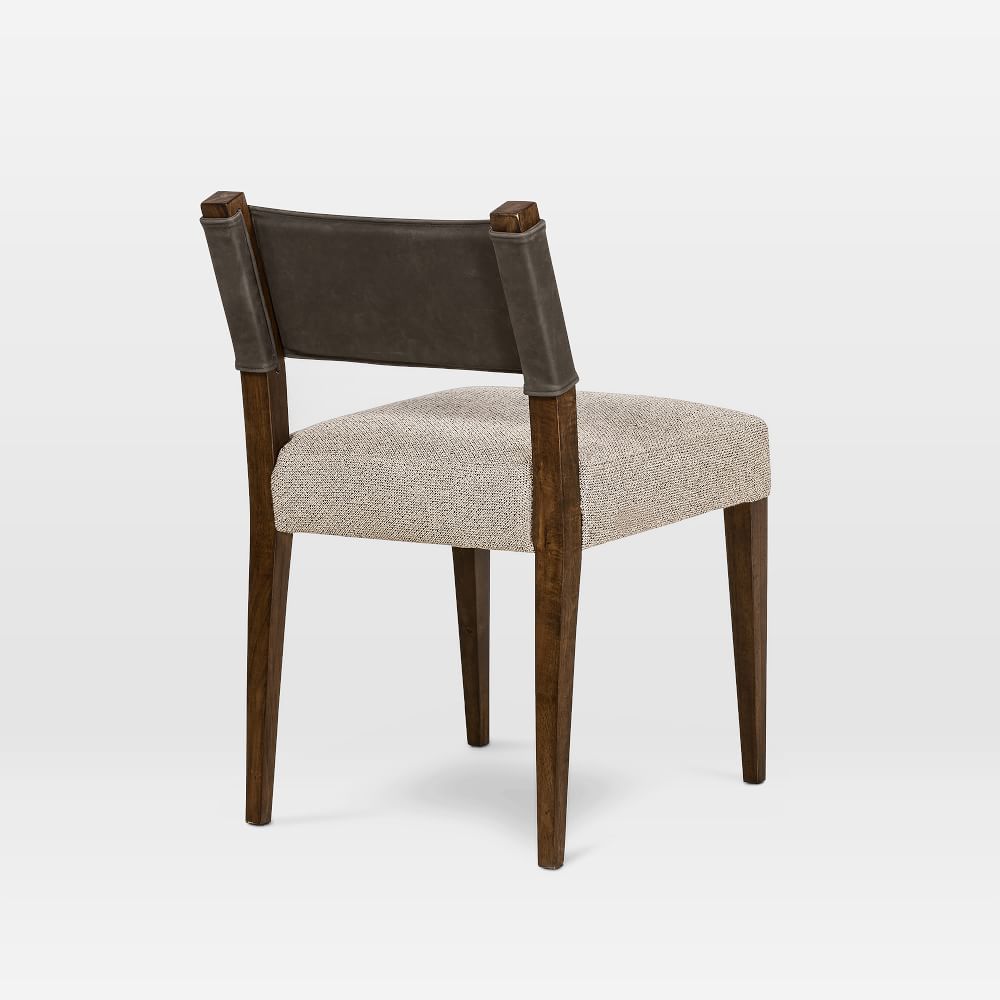 Leather-Backed Dining Chair | West Elm