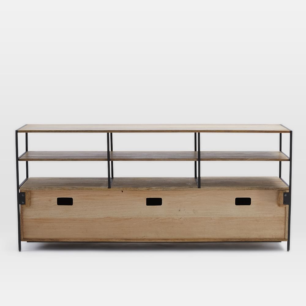 Industrial Modular Media Console (49"–67") | West Elm