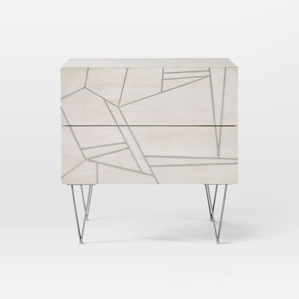 Roar & Rabbit™ Geo Inlay Nightstand (24") | West Elm