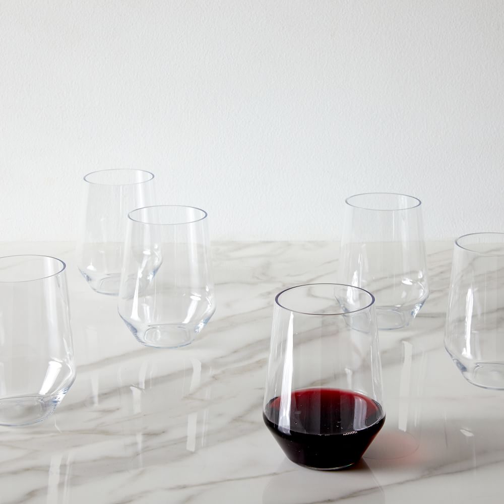 Sole Outdoor Wine Glasses (Set of 6) | West Elm