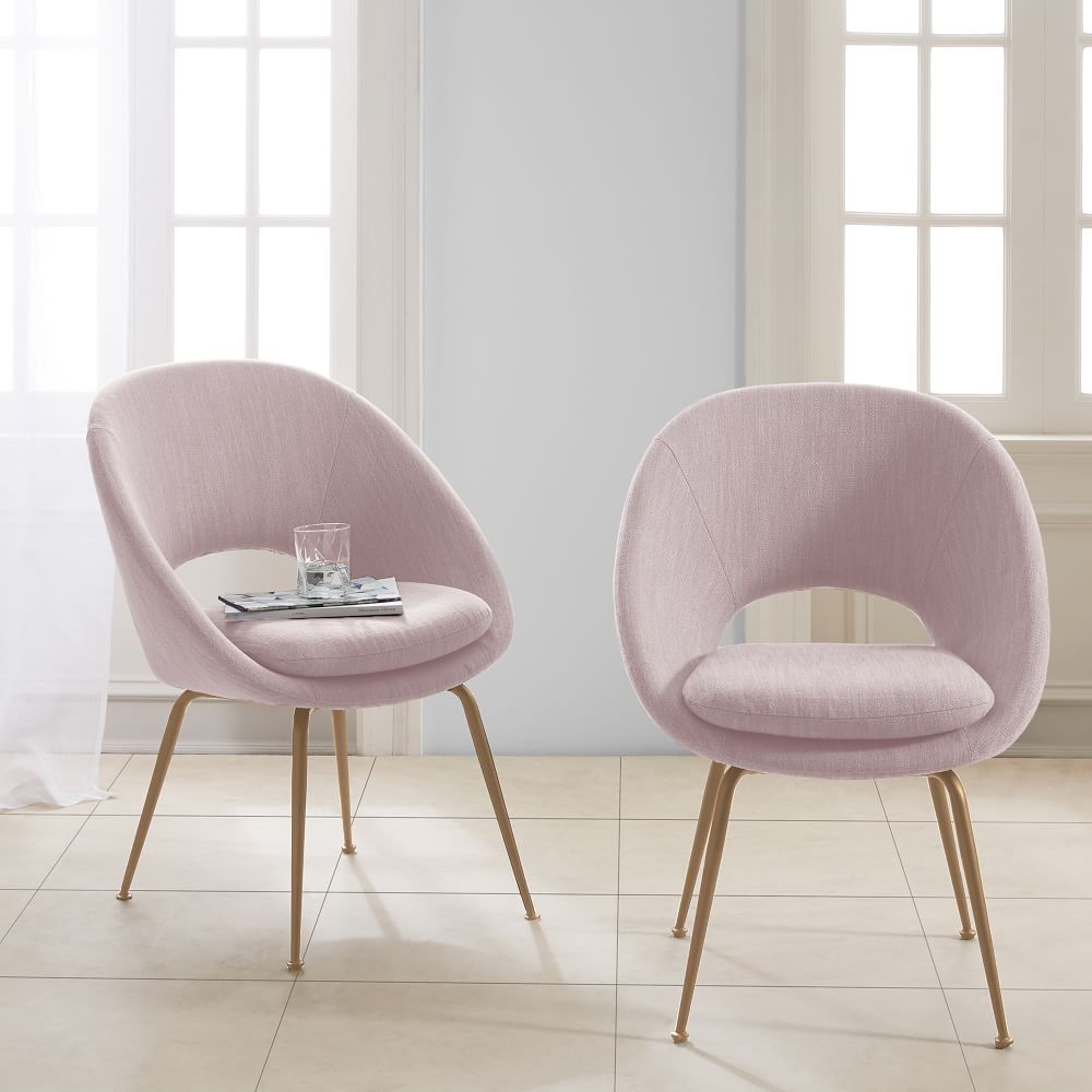 Orb Upholstered Dining Chair | West Elm