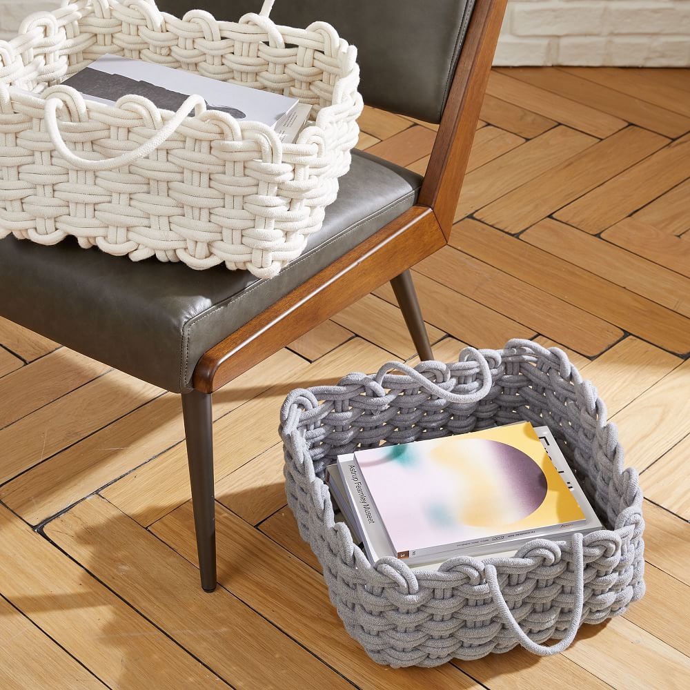Rope Weave Harvest Baskets | West Elm