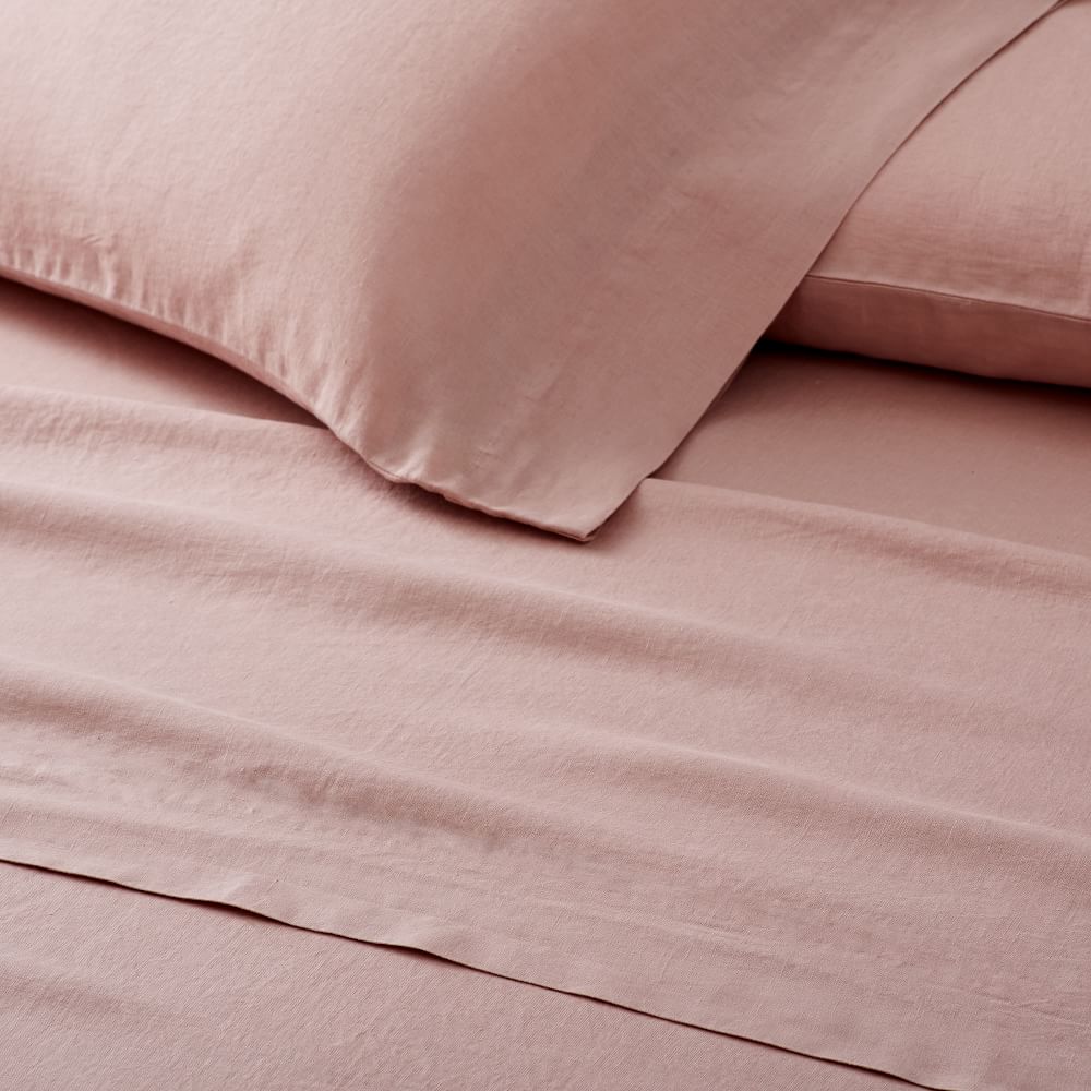 Belgian Flax Linen Sheet Set, Bed Sheets | West Elm