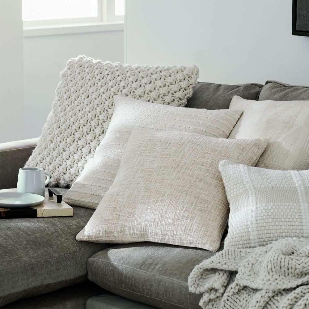 Soft Corded Pillow Cover | West Elm