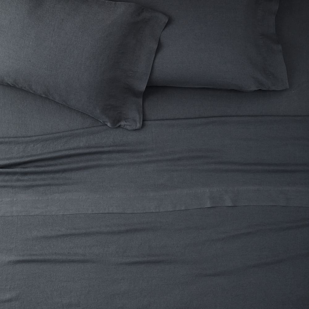 Belgian Flax Linen Sheet Set, Bed Sheets | West Elm