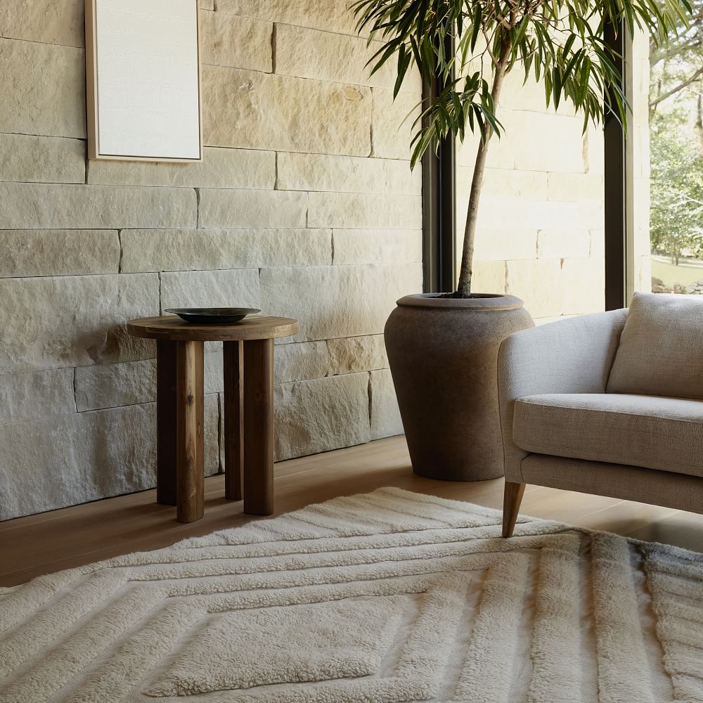 Rhombus Washable Rug | West Elm