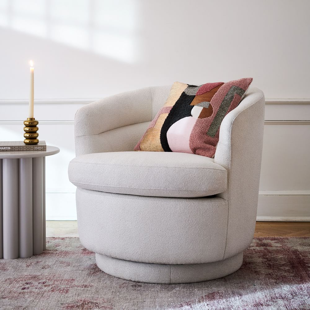 Viv Swivel Chair | West Elm