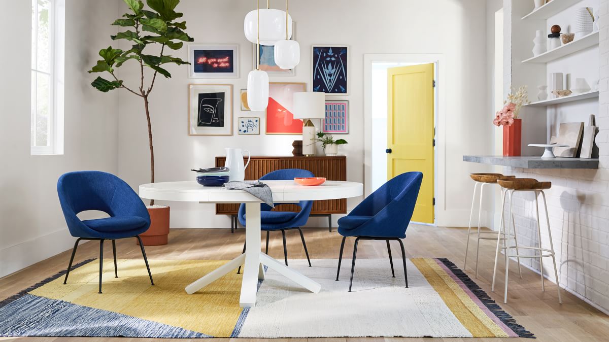 Orb Upholstered Dining Chair | West Elm