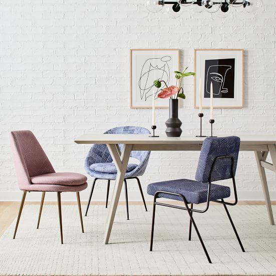 Orb Upholstered Dining Chair | West Elm