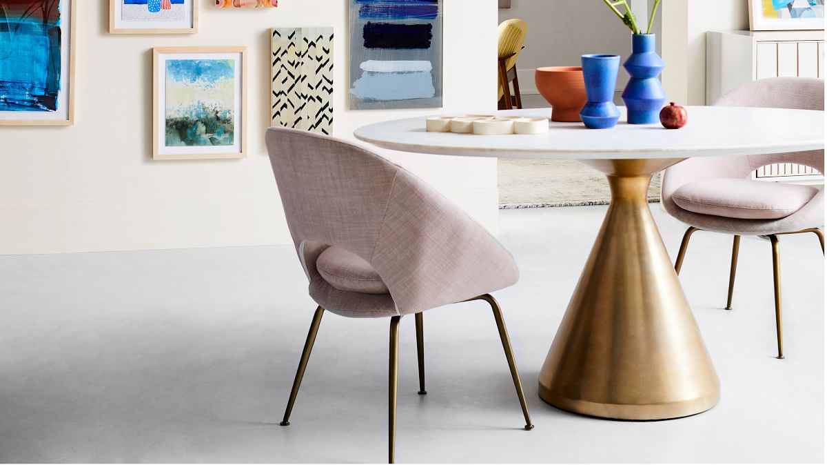 Orb Upholstered Dining Chair | West Elm