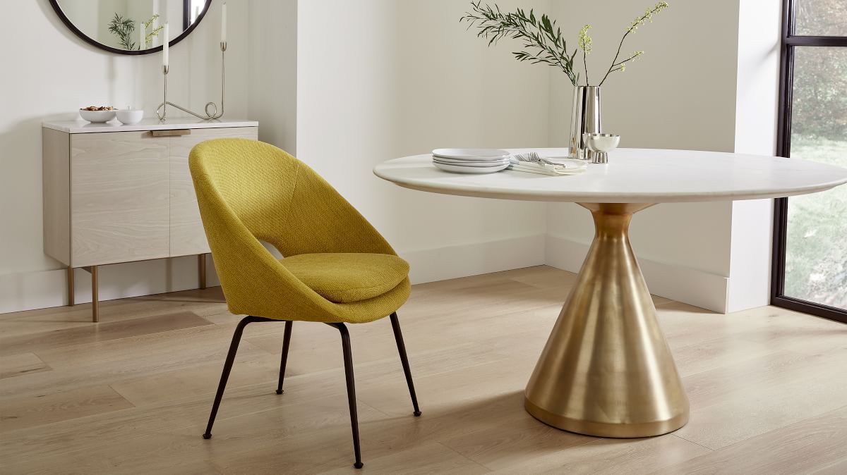 Orb Upholstered Dining Chair | West Elm