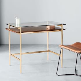 Mid-Century Art Display Mini Desk (36") | West Elm