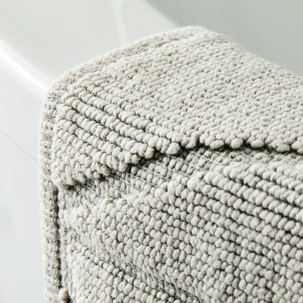 Organic Triangle Sculpted Bath Mat | West Elm