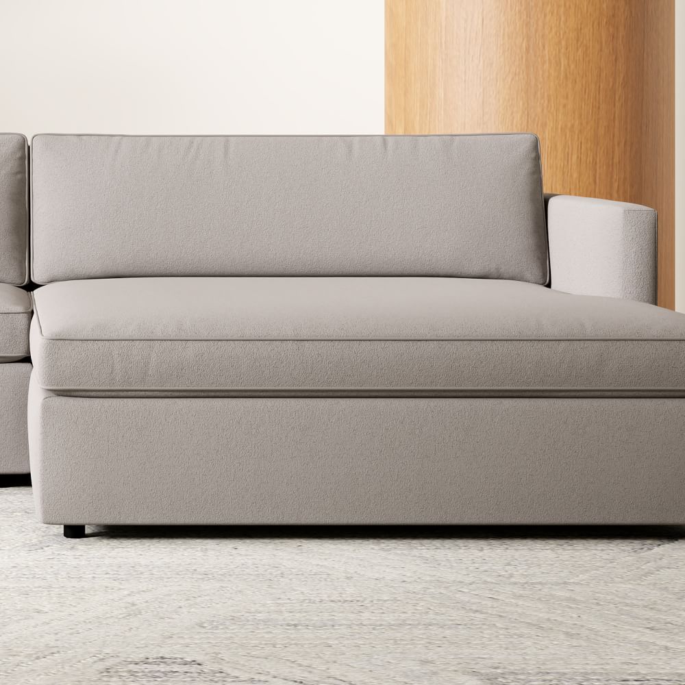 Harris Double Wide Chaise Sectional | Sofa With Chaise | West Elm