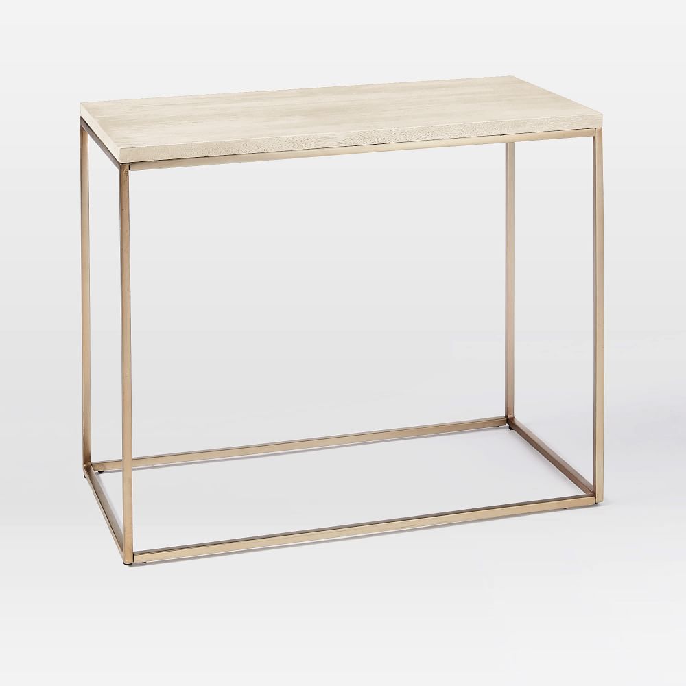 Streamline Side Table (28") - Wood | West Elm