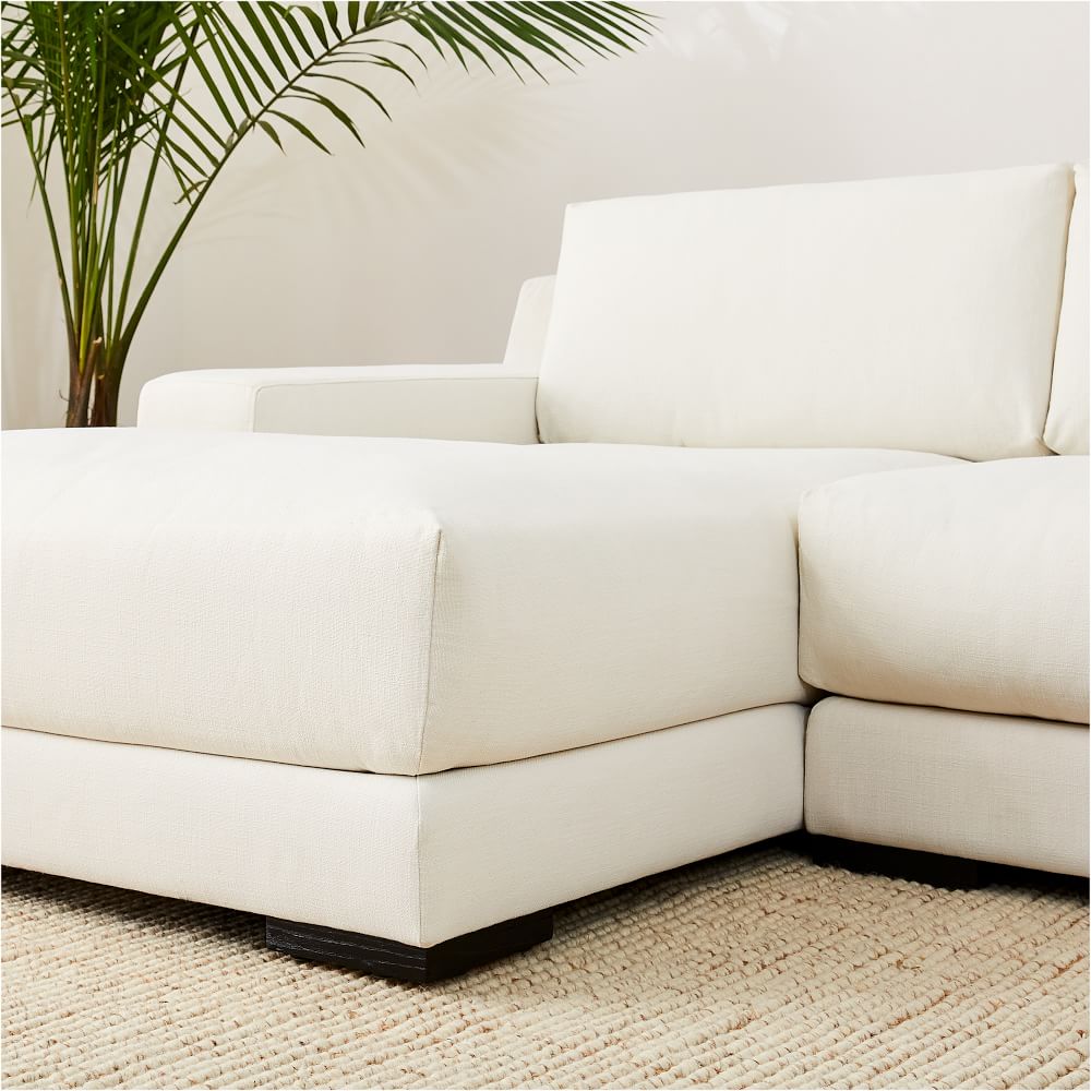 Dalton 3 Piece U-Shaped Chaise Sectional | Sofa With Chaise | West Elm