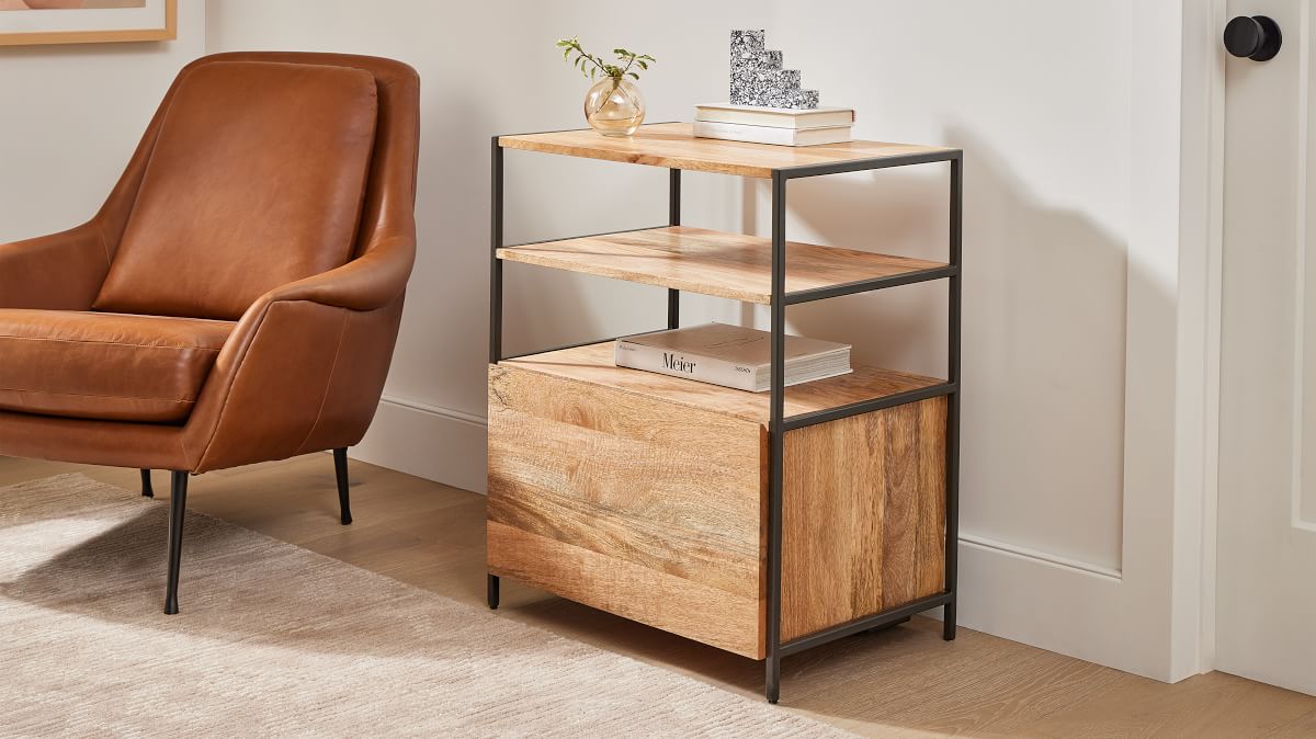 Industrial Modular Storage Console (24.5") | West Elm