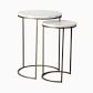Round Nesting Side Tables (12") | West Elm