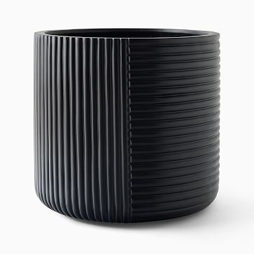 Cecilia Ficonstone Indoor/Outdoor Planters | West Elm