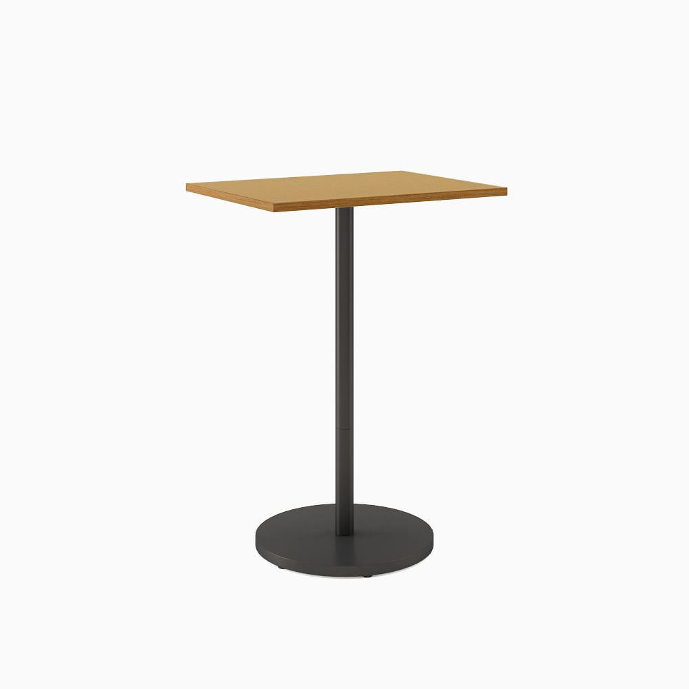 Orbit Restaurant Bar Table - Wood - Rectangle | West Elm
