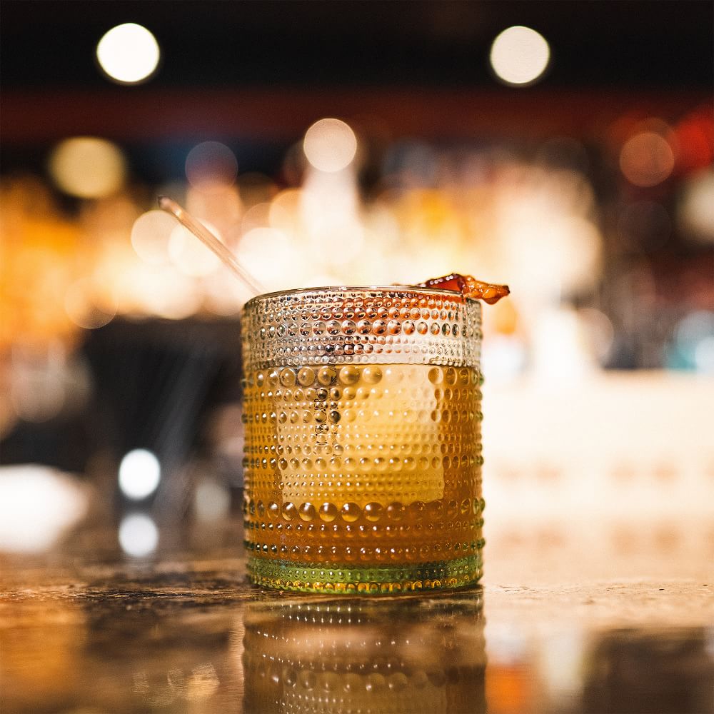 Jupiter Beaded Drinking Glasses (Set of 6) | West Elm