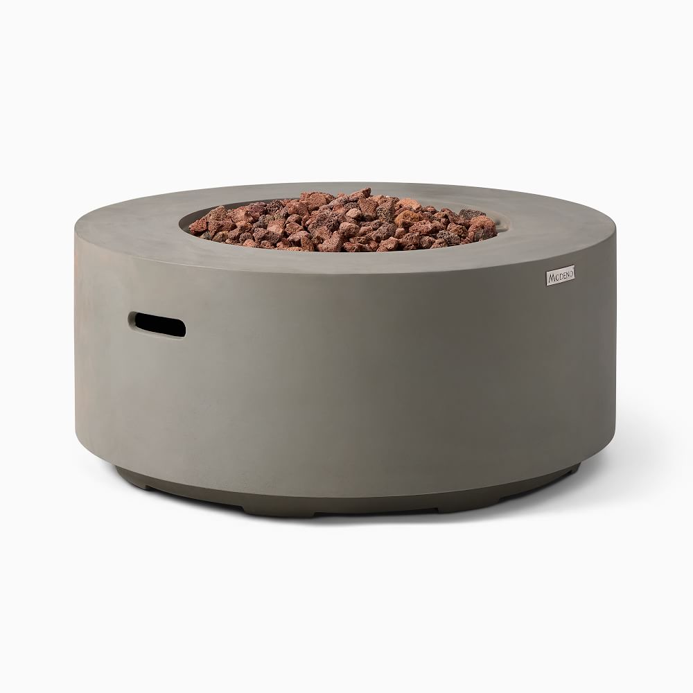 Round Outdoor Fire Table | West Elm