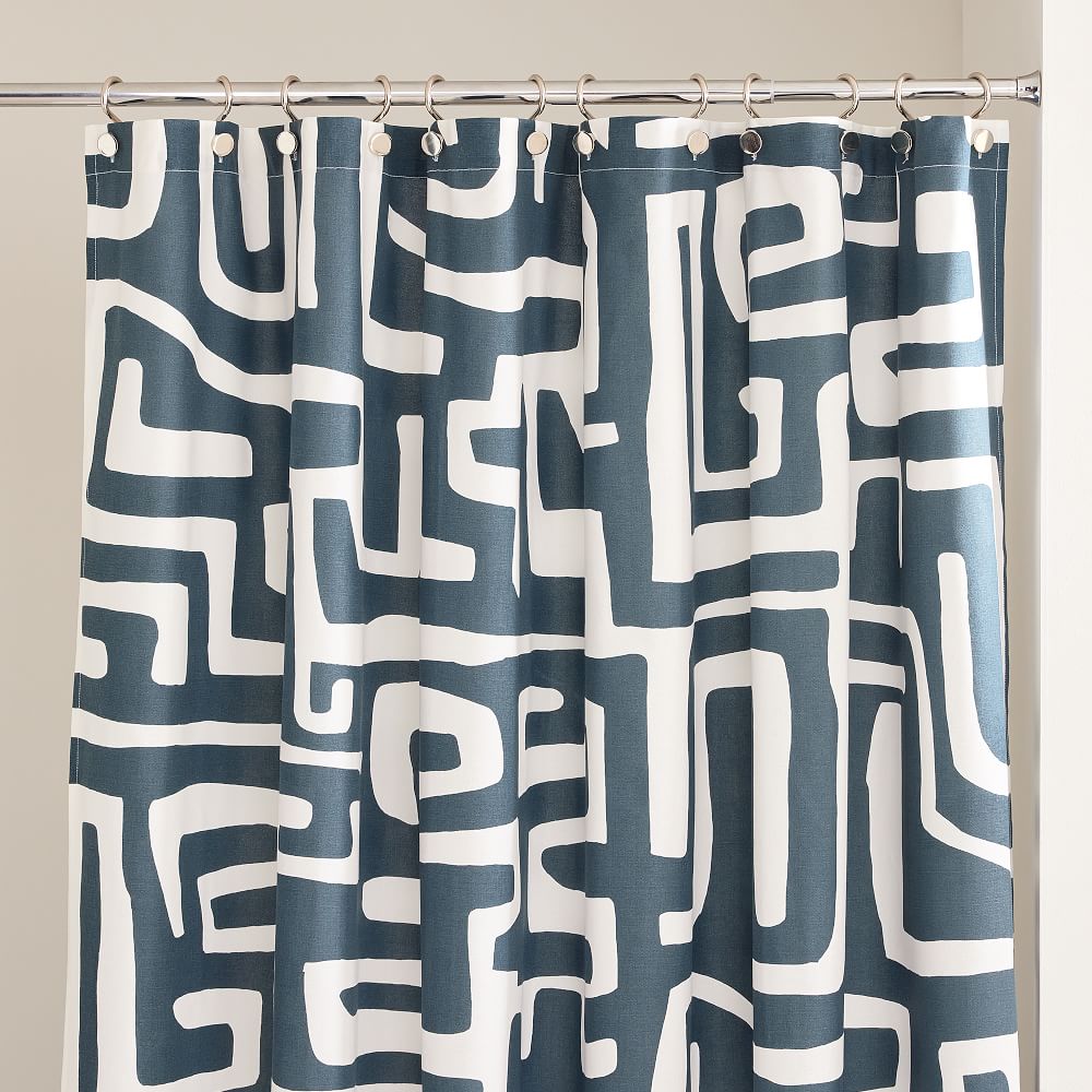 Walker Noble Kuba Shower Curtain | West Elm