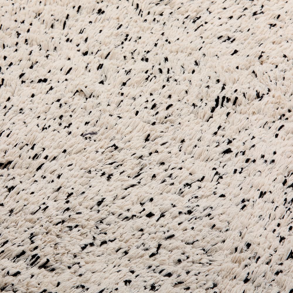 Soft Speckle Low-Shed Shag Rug | West Elm