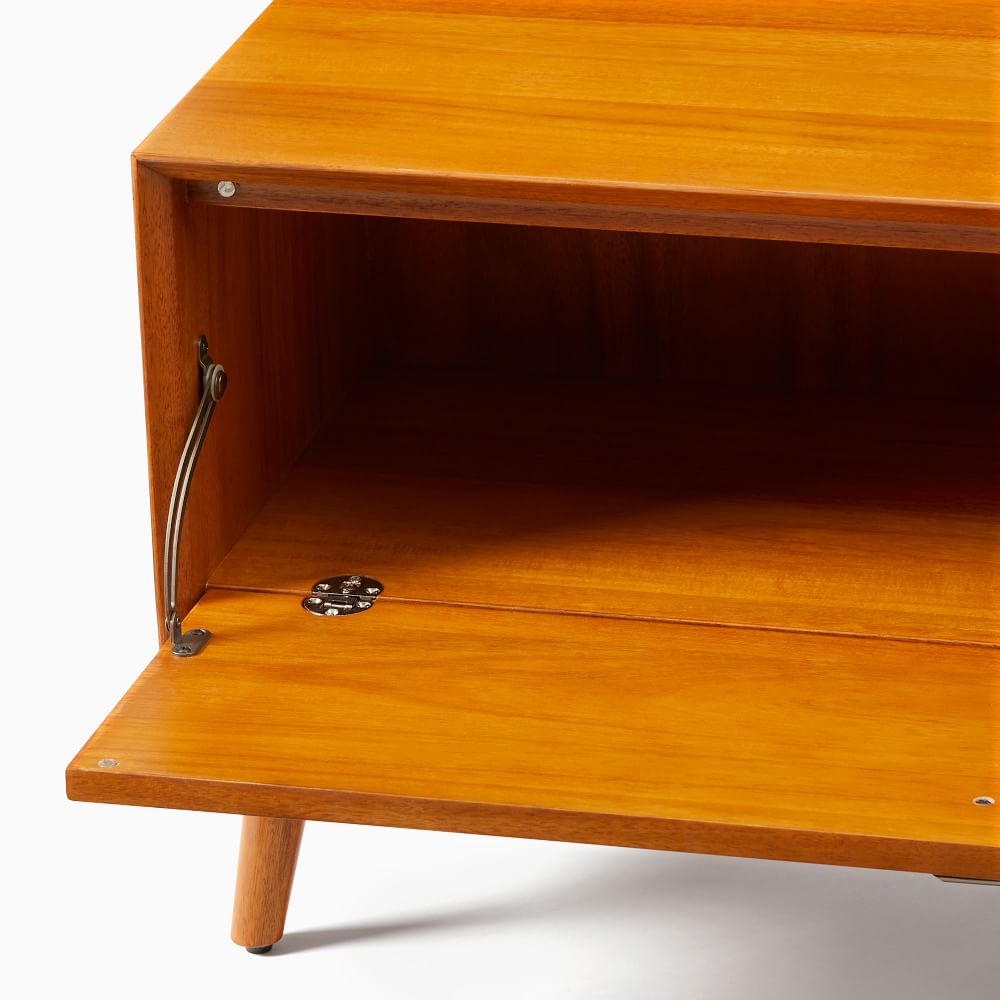 Mid-Century Shoe Storage Bench | West Elm