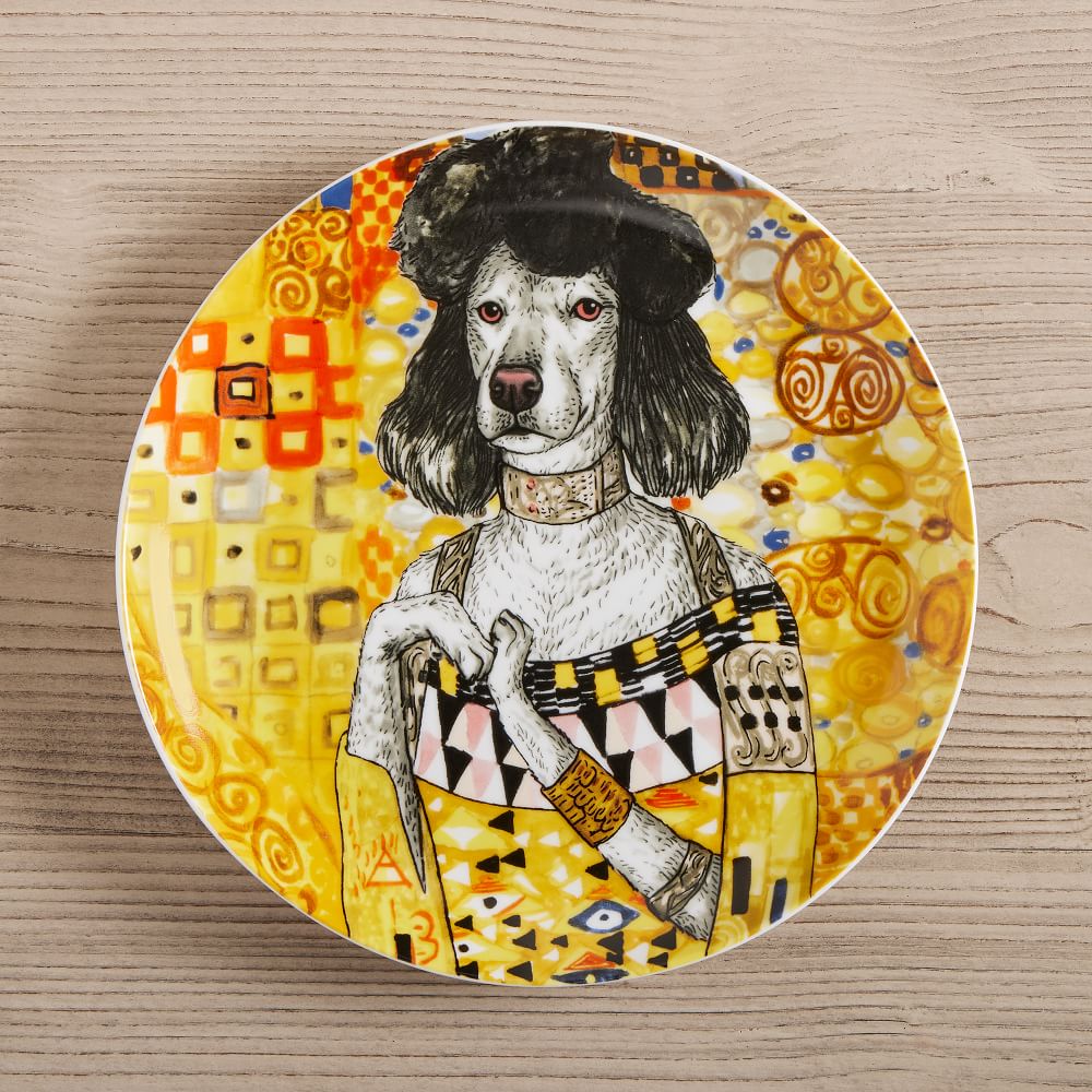 Dapper Animal Works of Art Salad Plate | West Elm