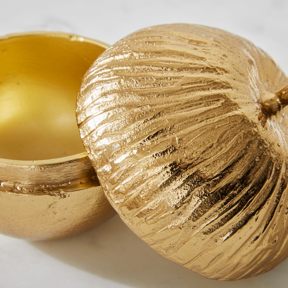 Metal Gourd Box | West Elm