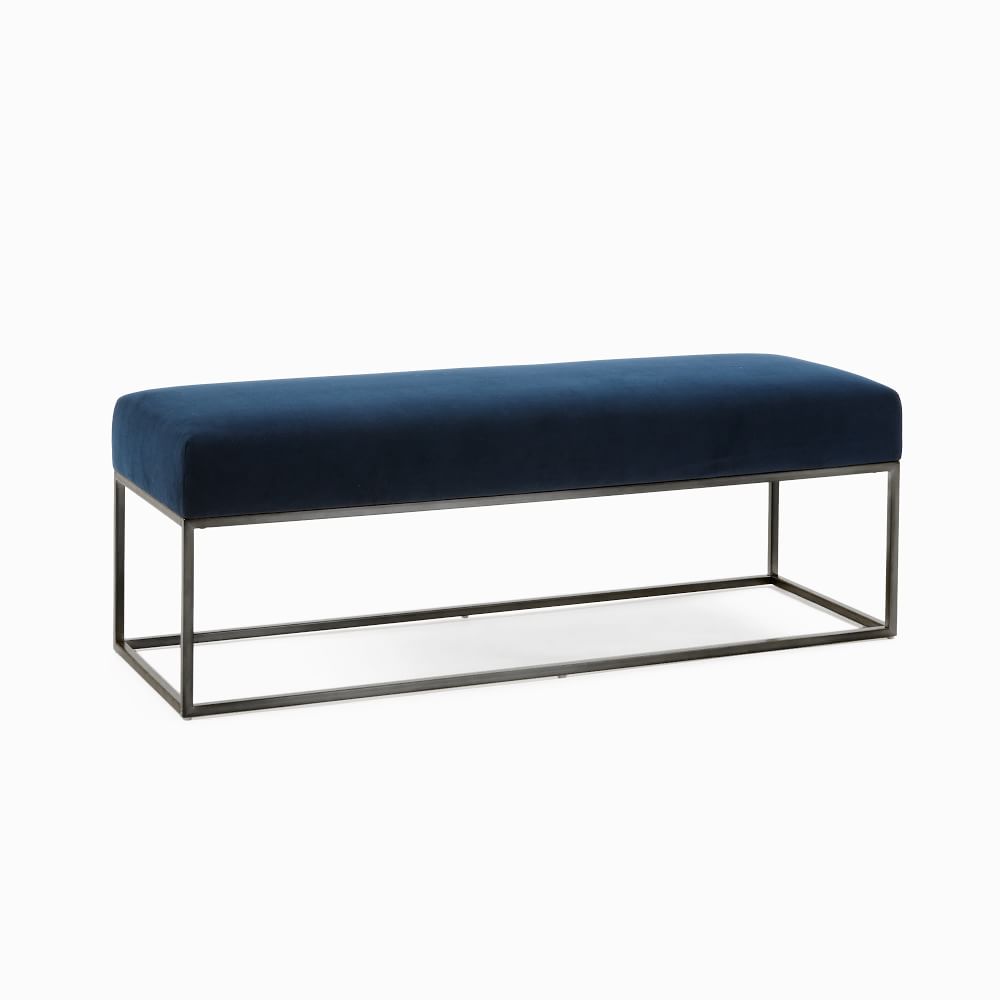 Box Frame Upholstered Bench | West Elm