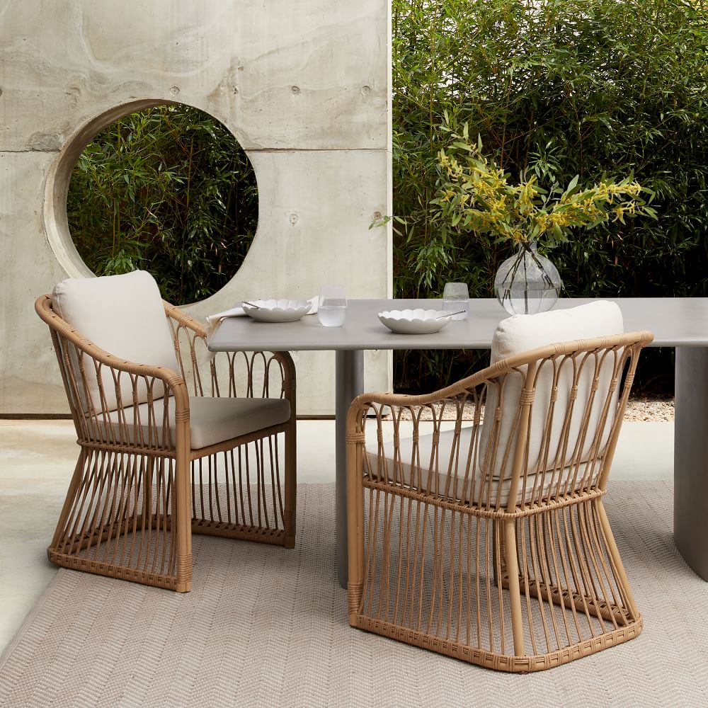 Tulum Indoor/Outdoor Dining Chair (Set of 2) | West Elm