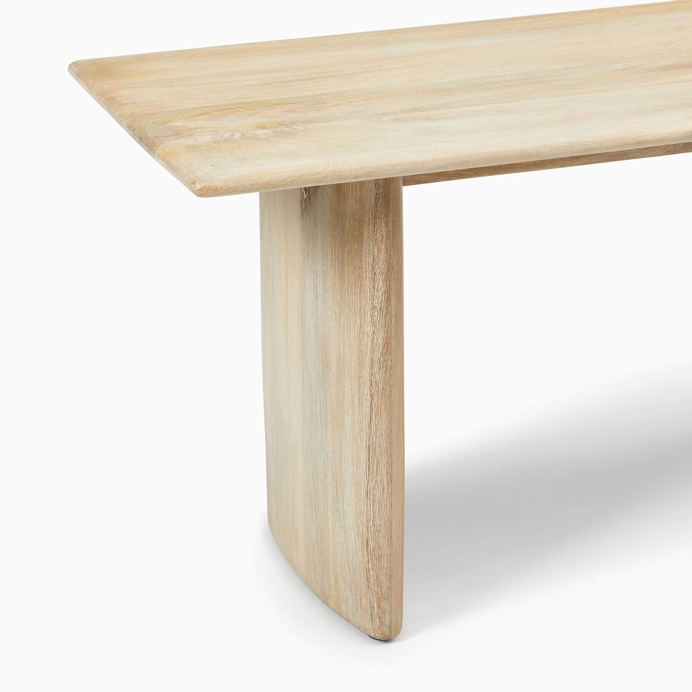 Anton Solid Wood Dining Bench (58"–106") | West Elm