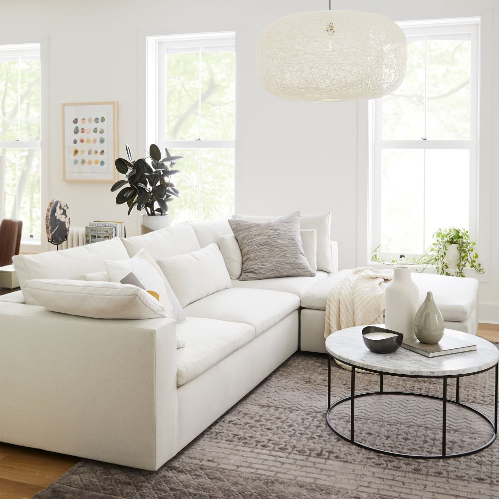 Harmony Modular 3 Piece Chaise Sectional | Sofa With Chaise | West Elm