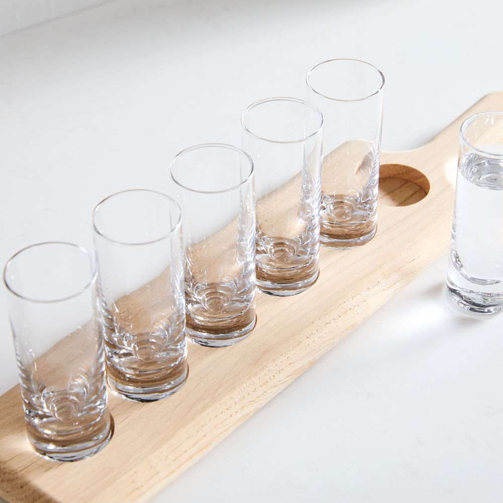 Paddle & Shot Glasses Set | West Elm