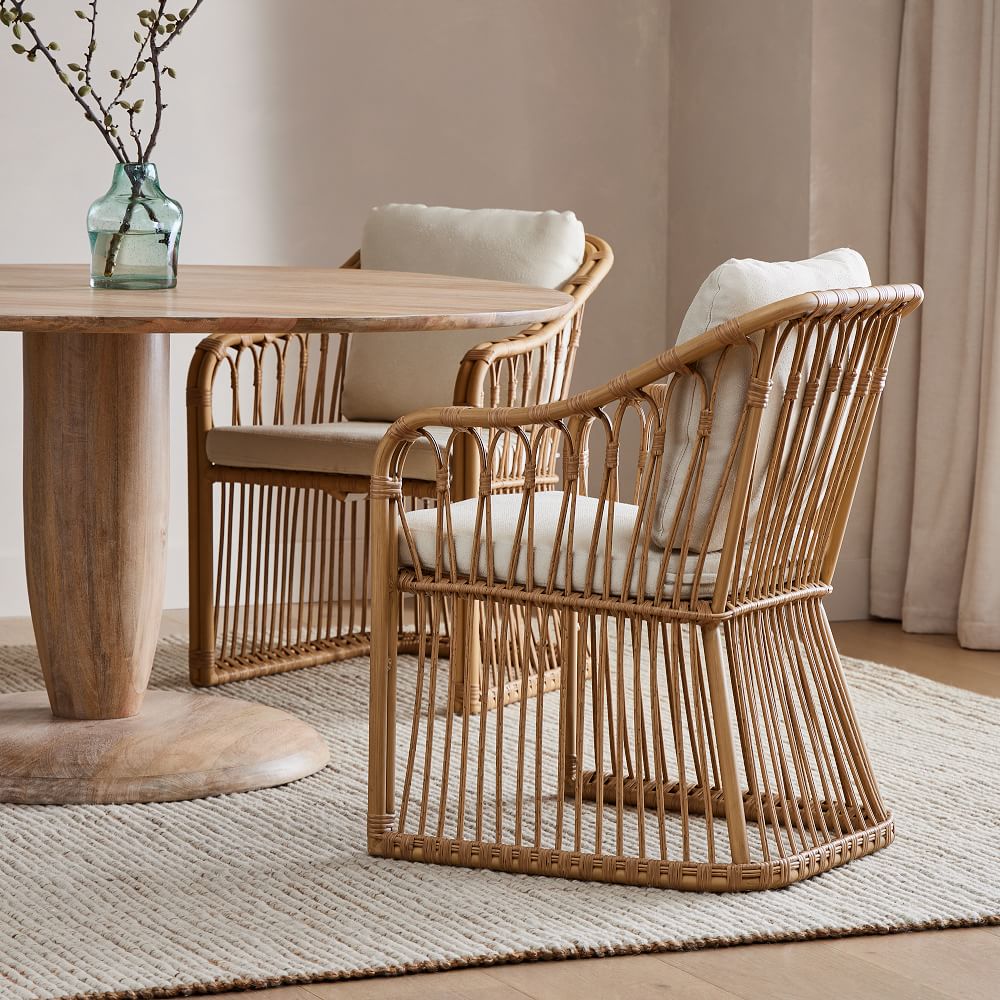 Indoor/Outdoor Tulum Dining Chair (Set of 2) | West Elm