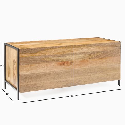 Industrial Storage Entryway Bench | West Elm