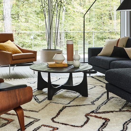 Tanner Solid Wood Coffee Table (40") | West Elm