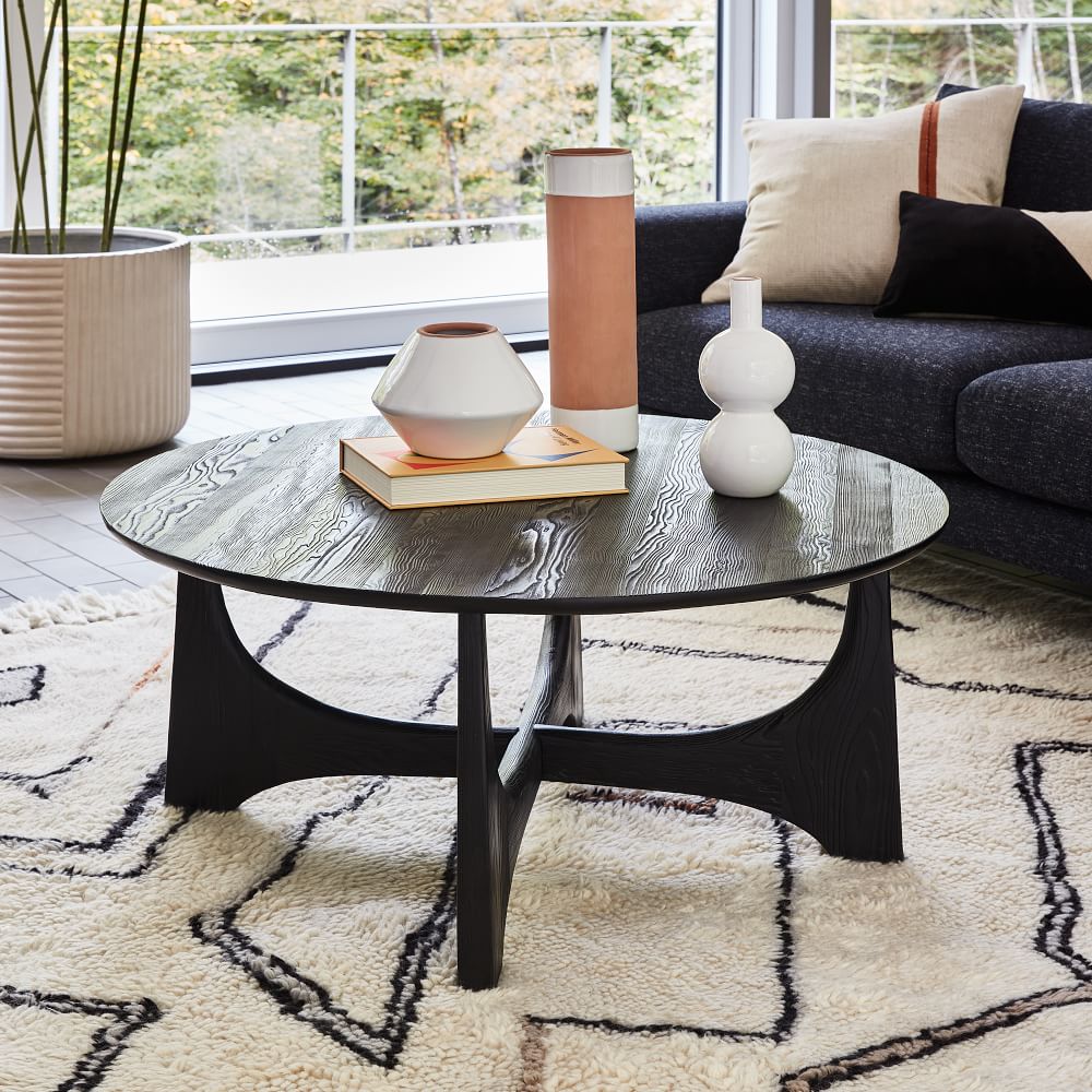 Tanner Solid Wood Coffee Table (40") | West Elm