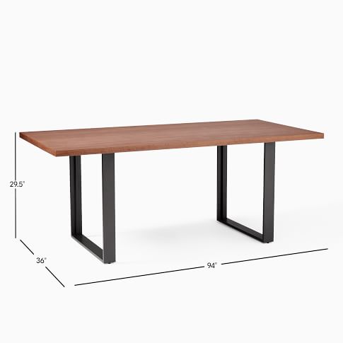 Tompkins Industrial Dining Table | West Elm