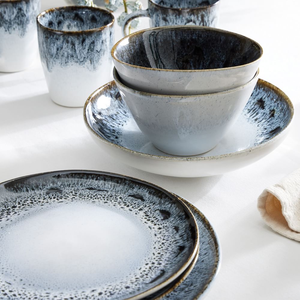 Reactive Glaze Stoneware Dinnerware (Set of 20) | West Elm