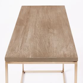 Streamline Side Table (28") - Wood | West Elm