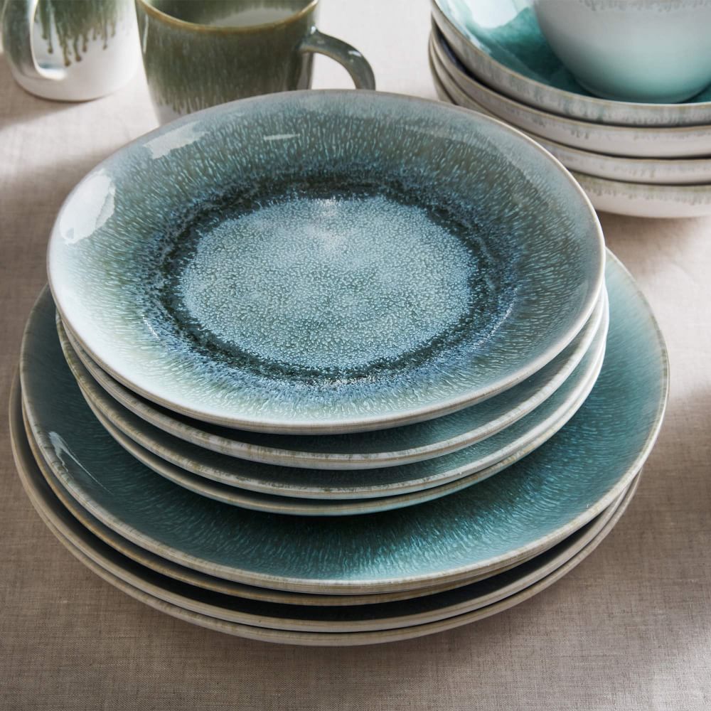 Reactive Glaze Stoneware Dinnerware (Set of 20) | West Elm