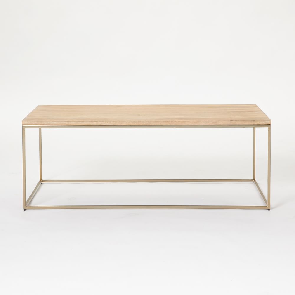 Streamline Rectangle Coffee Table (44"–52") | West Elm