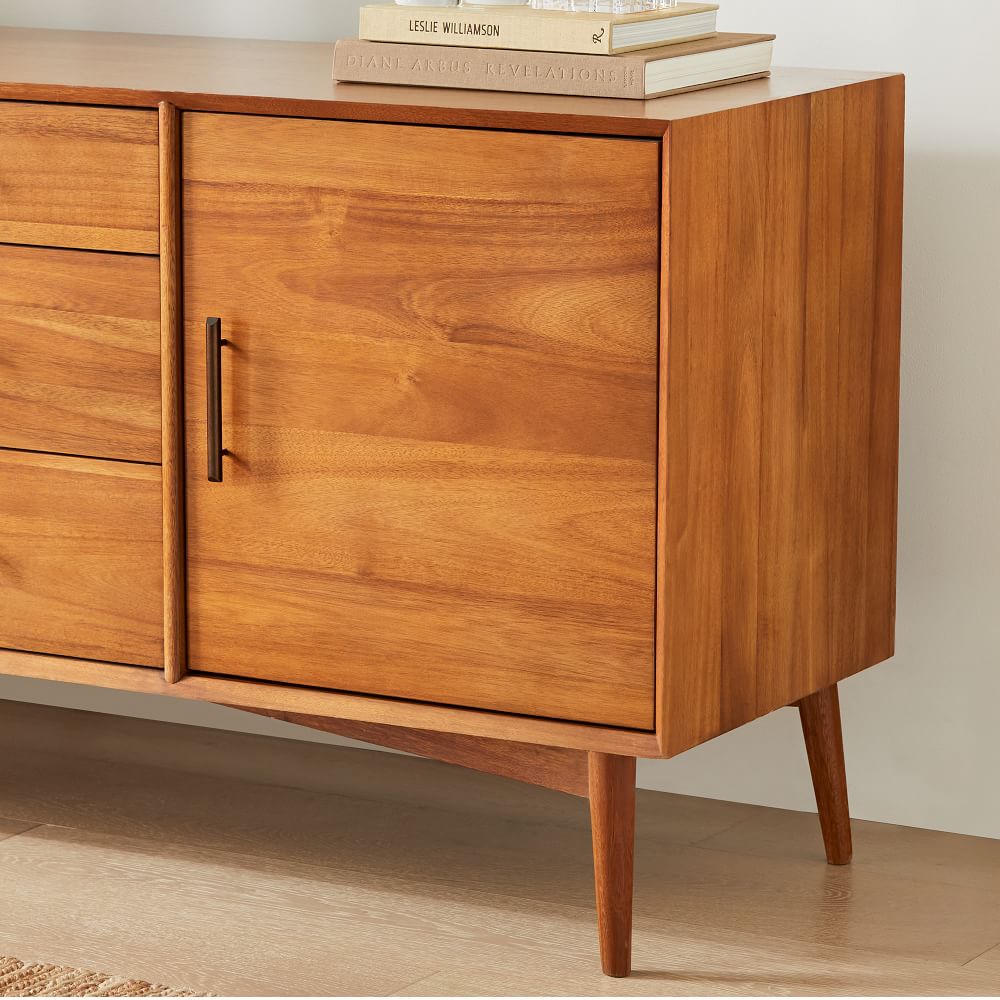 Mid-Century Buffet Table - Acorn | West Elm
