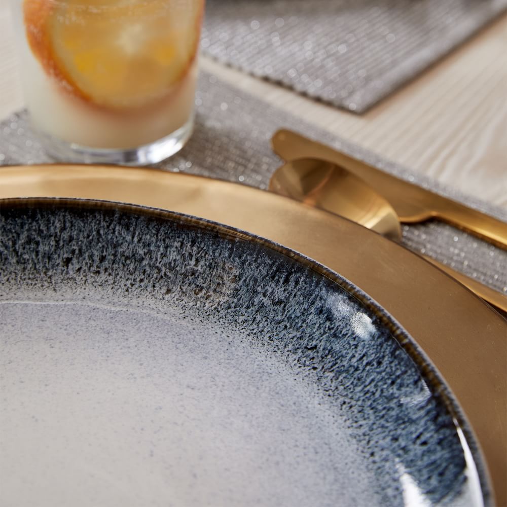 Reactive Glaze Stoneware Dinner Plate Sets | West Elm