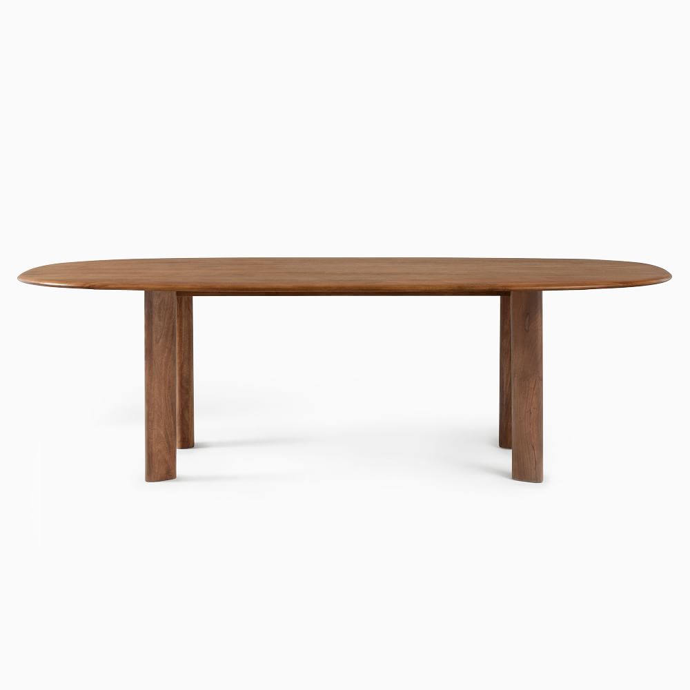 Anton Solid Wood Oval Dining Table (78", 92") | West Elm