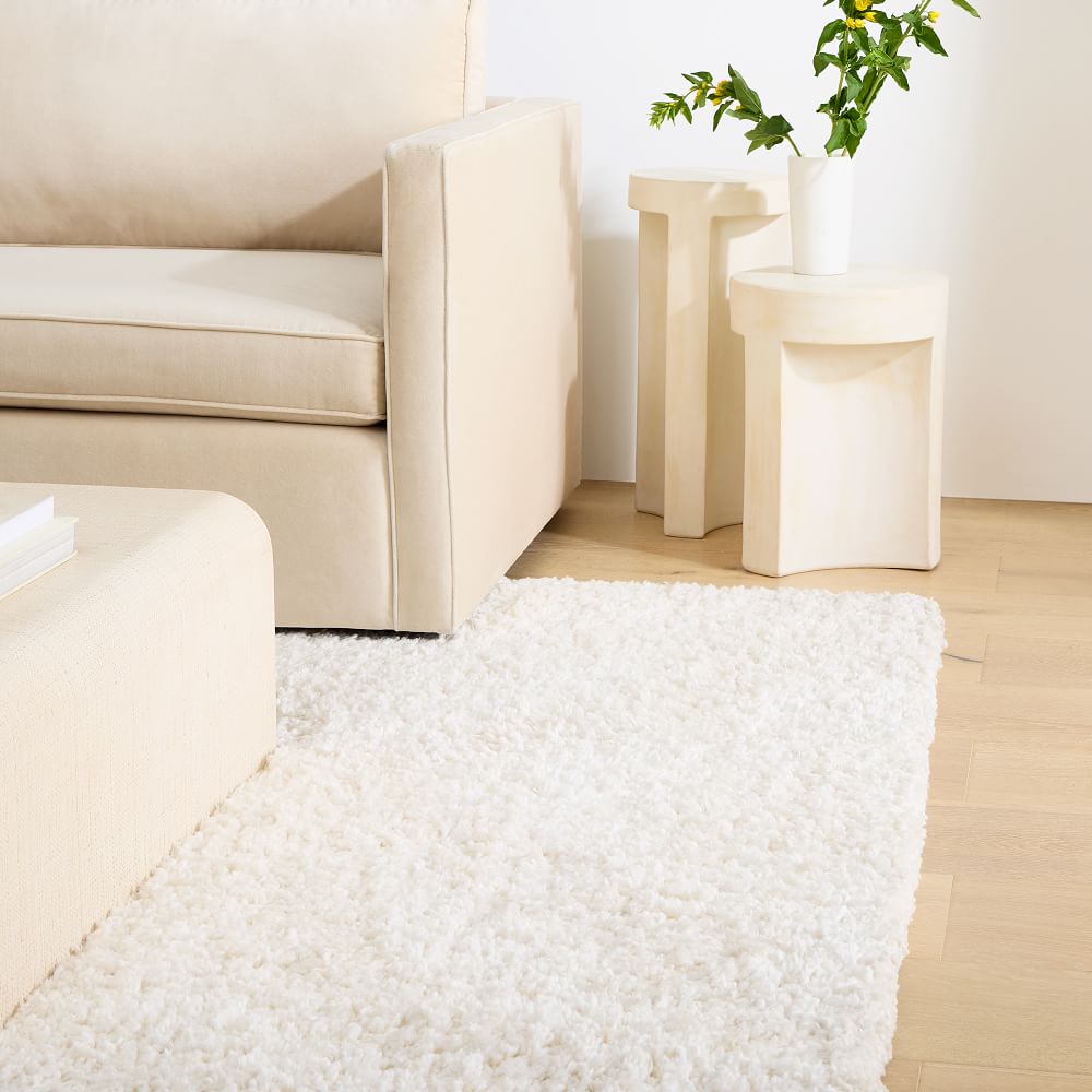 Teddy Low-Shed Shag Rug | West Elm