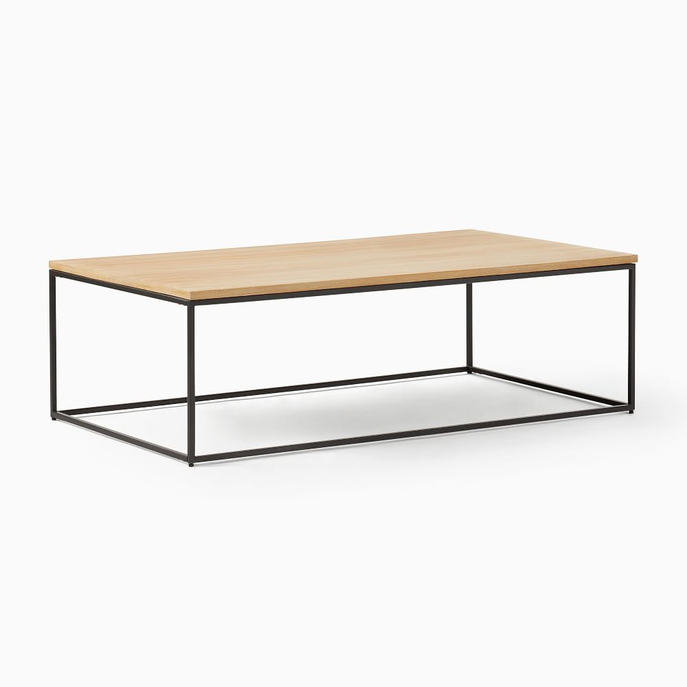 Streamline Rectangle Coffee Table (44"–52") | West Elm